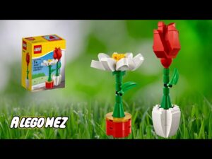 Cómo construir un tulipán de Lego | Mis Tulipanes